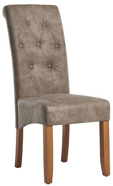 Designová jídelní židle Eileithya taupe