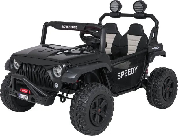 Elektrické autíčko PASSION 4x4 černé