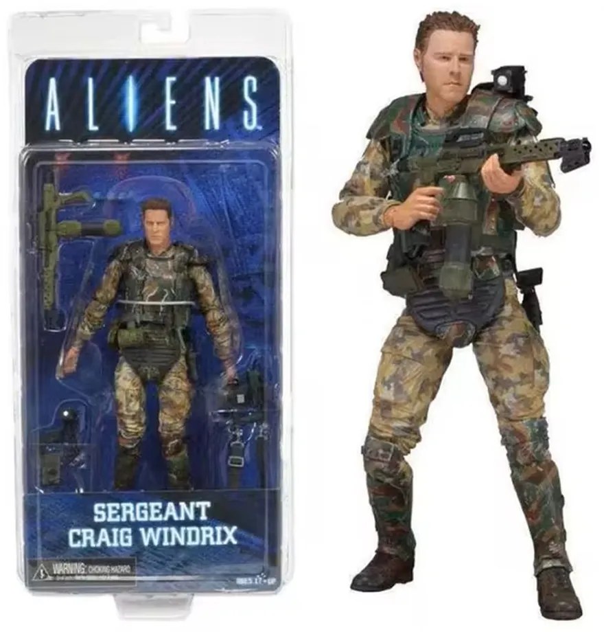 NECA figurka Alien vs. Predátor Varianta: Sergeant Craiy