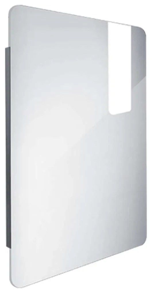 Nimco - Zrcadlo s LED osvětlením, 60x80 cm, hliník ZP 25002