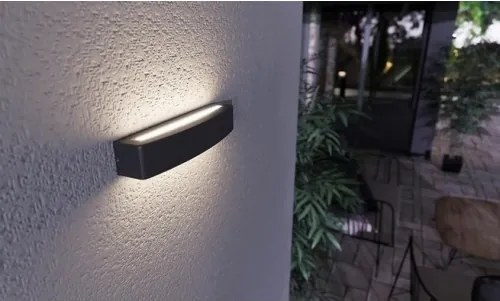 Nástěnné LED svítidlo Panlux BLOCO tmavě šedá PN42100015