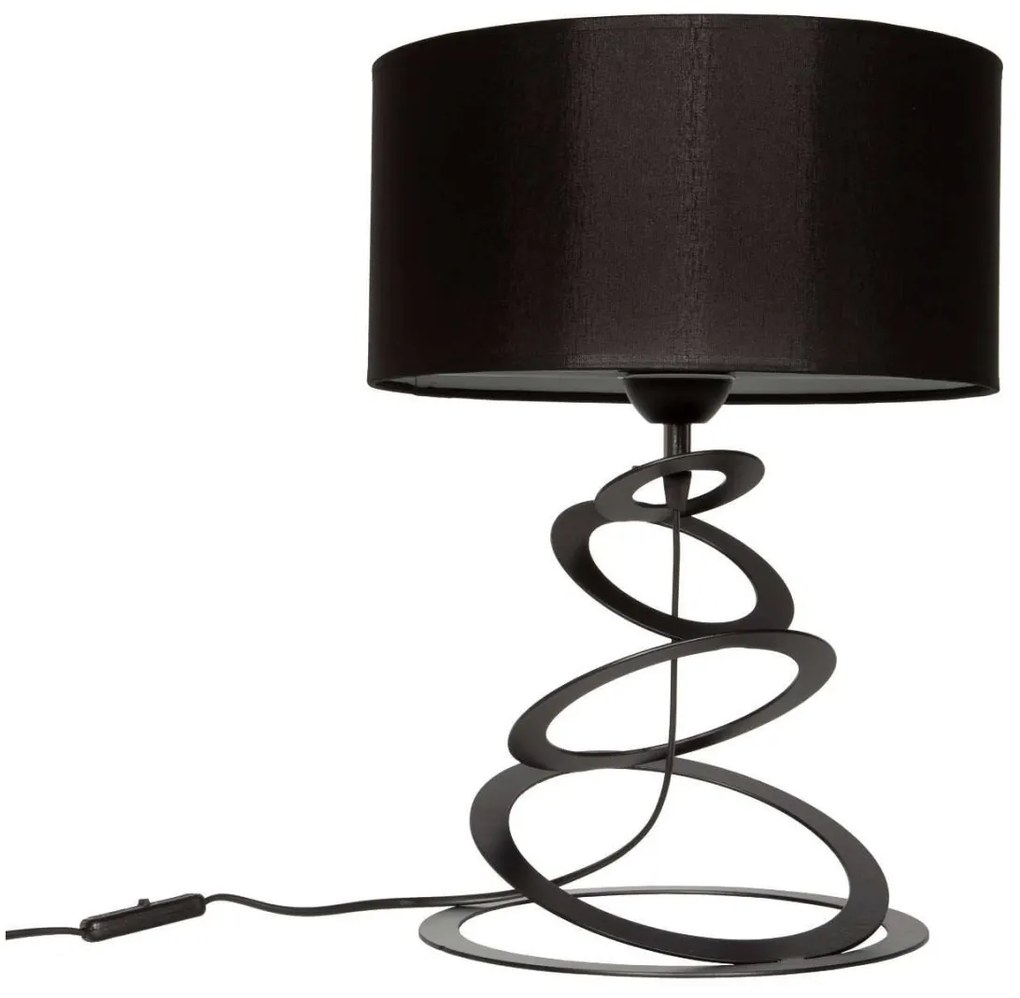 Stolní lampa Indigo, 1x textilní stínítko (výběr ze 3 barev), (výběr ze 3 barev konstrukce), o