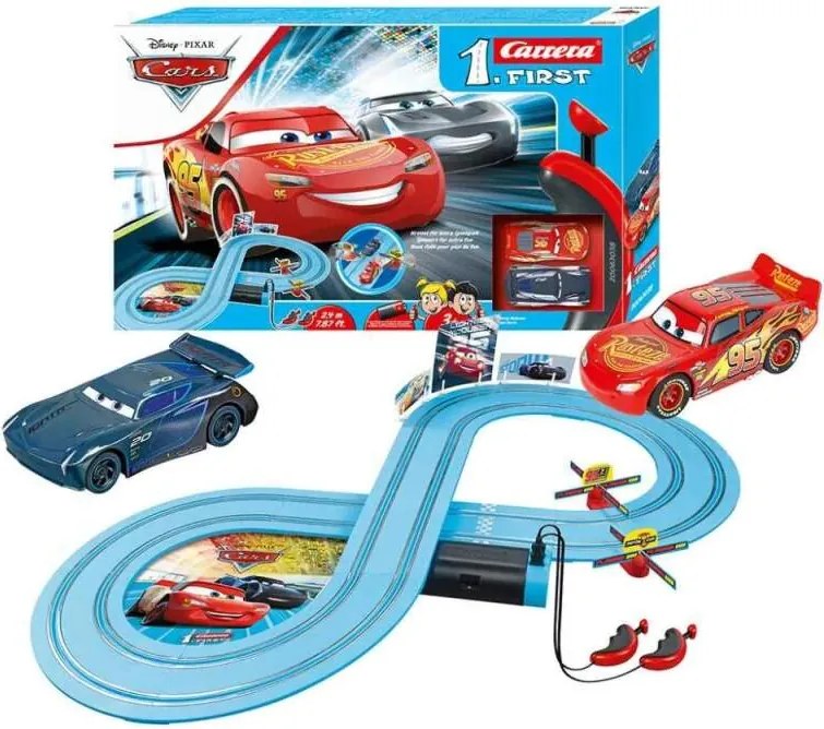 Autodráha Carrera FIRST Cars - Power Duell 2,4m