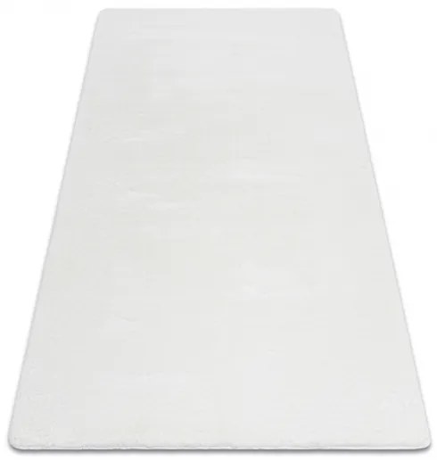 Kusový koberec jednobarevný Shaggy POSH protiskluzový pratelný slonová kost Rozměr: 160x220 cm