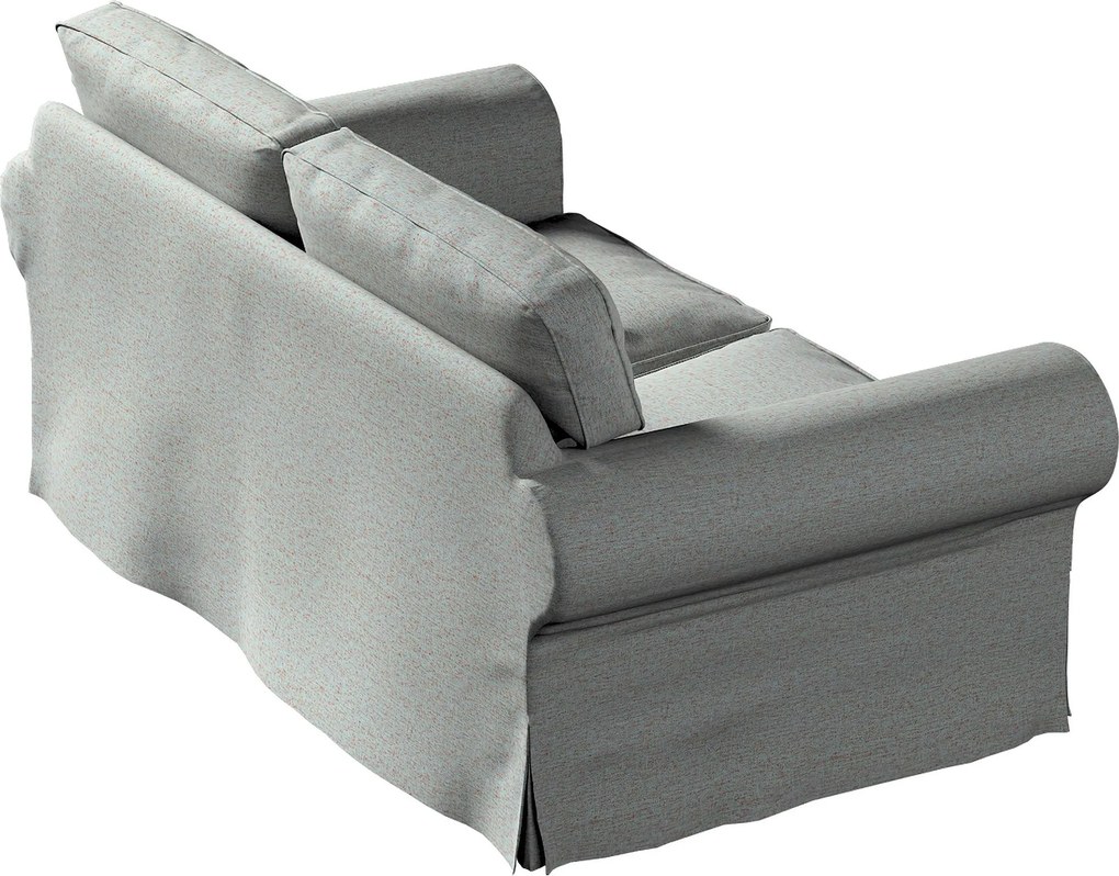 Potah na pohovku IKEA Ektorp 2-místná rozkládací NOVÝ MODEL 2012 barva modrá látka pletený vzor