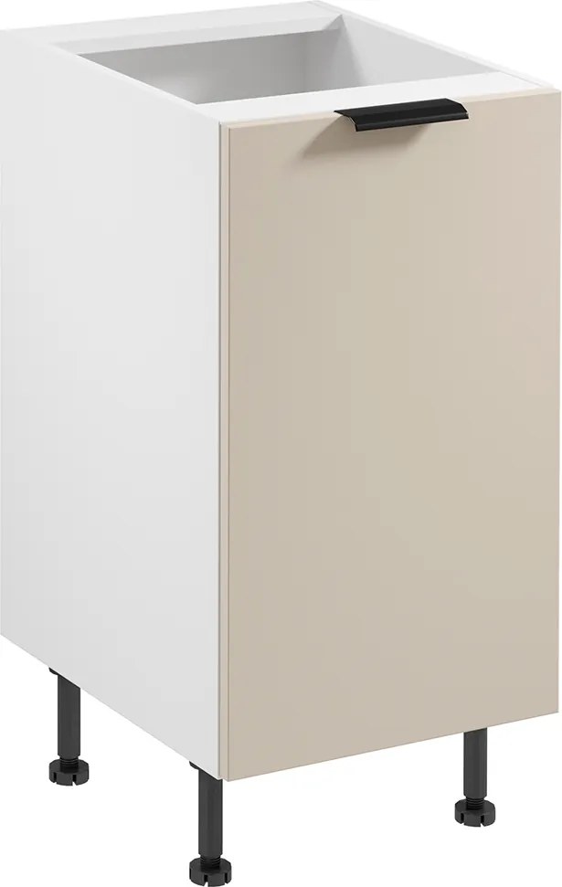 SORENTO pl | dolní skříňka D45 s dvířky | 45 cm | LEVÁ | bílá/béžová