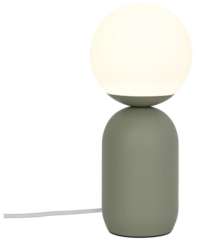 Nordlux Notti  , stolní lampa kov, sklo IP20 Varianta: černá, opálové sklo