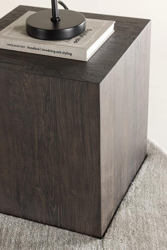 Konferenční stolek York, hnědý, 40x80X60