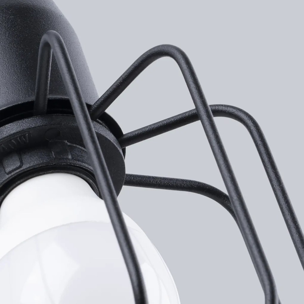 Sollux Lighting Nástěnné svítidlo BELUCI 1S Černá