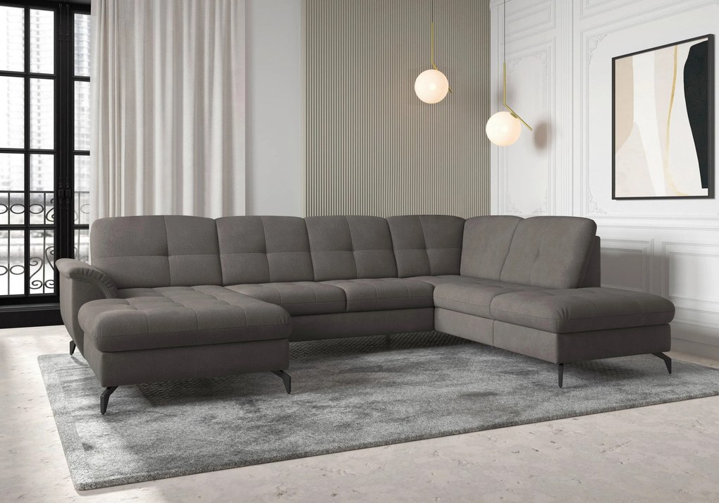 XXXLutz SEDACÍ SOUPRAVA, textil, barvy grafitu Sit & More - Sedací soupravy - 00014401332S