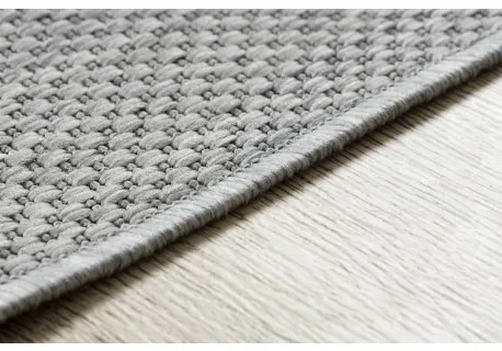 koberec FLAT 48663/320 SISAL šedá HLADKÝ velikost 160x230 cm | krásné koberce cz