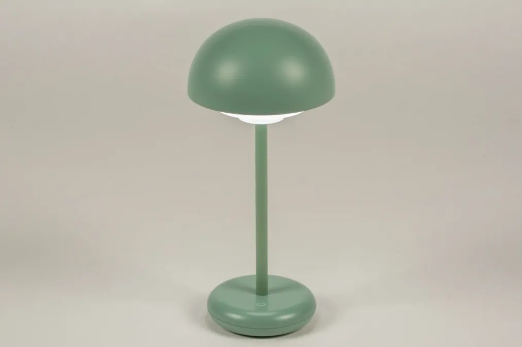 Stolní bezdrátová lampa Casiopea Green