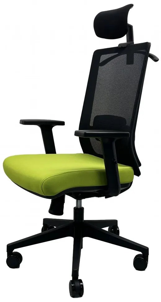 Office Pro Kancelářská ergonomická židle DVIS — více barev Černá