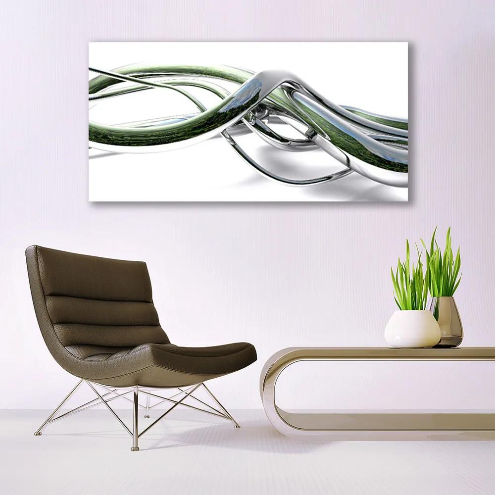 Plexisklo-obraz Abstrakce Vlny Art Umění 120x60 cm