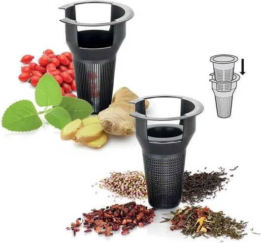 TESCOMA Konvice TEO 1,25 l, s vyluhovacími sítky