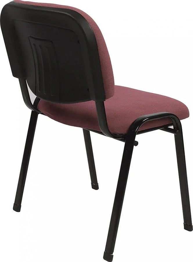 Tempo Kondela Konferenční židle ISO 2 NEW stohovatelná, červenohnědá