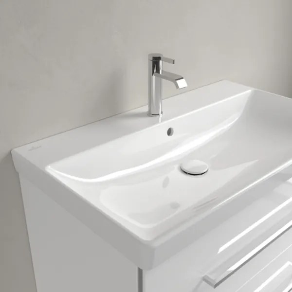 Villeroy & Boch 41568001 - Závěsné umyvadlo AVENTO 80x47 cm keramika/bílá