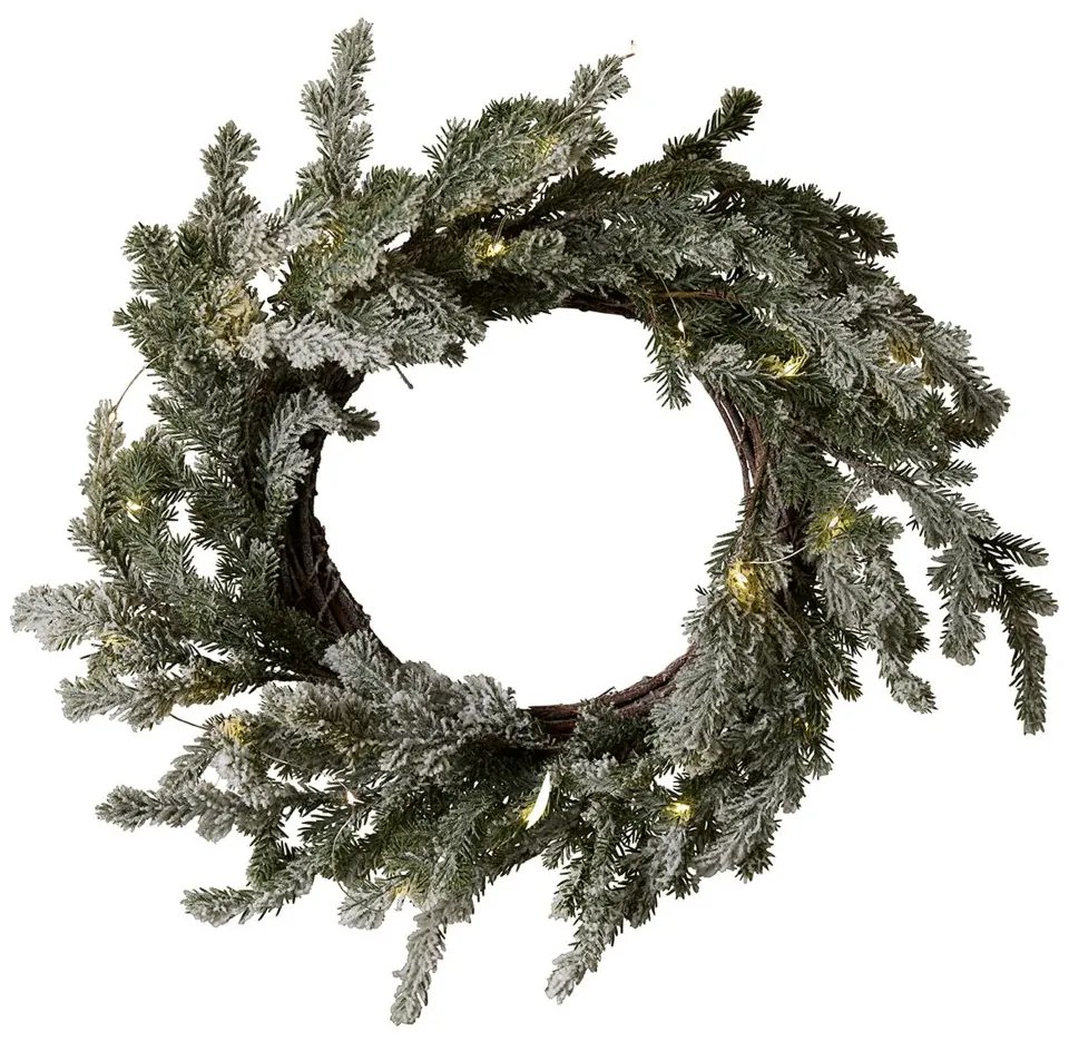 Vánoční svítící věnec Wreath 50 cm Wikholm Form