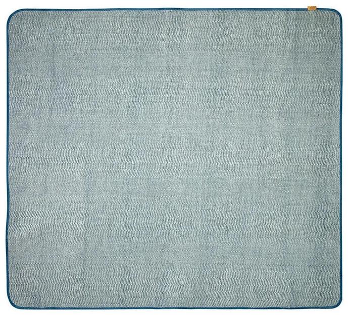 Pikniková deka HARMONY modrá 130 x 150 cm