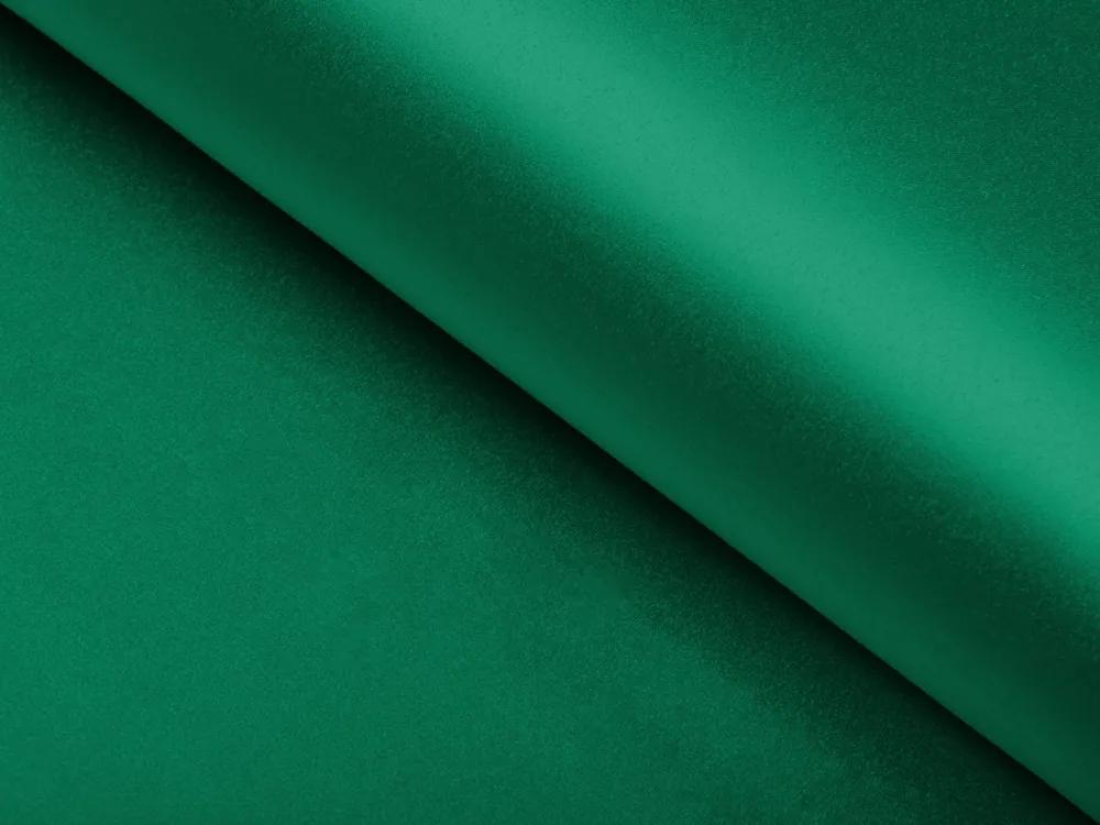 Biante Saténový běhoun na stůl polyesterový Satén LUX-012 Zelený 20x160 cm