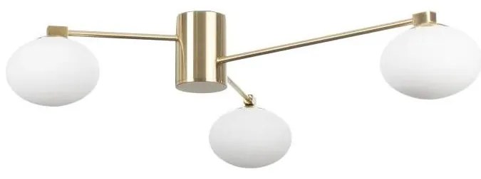 Ideal Lux - LED Přisazený lustr HERMES 3xG9/3W/230V pr. 90 cm zlatá
