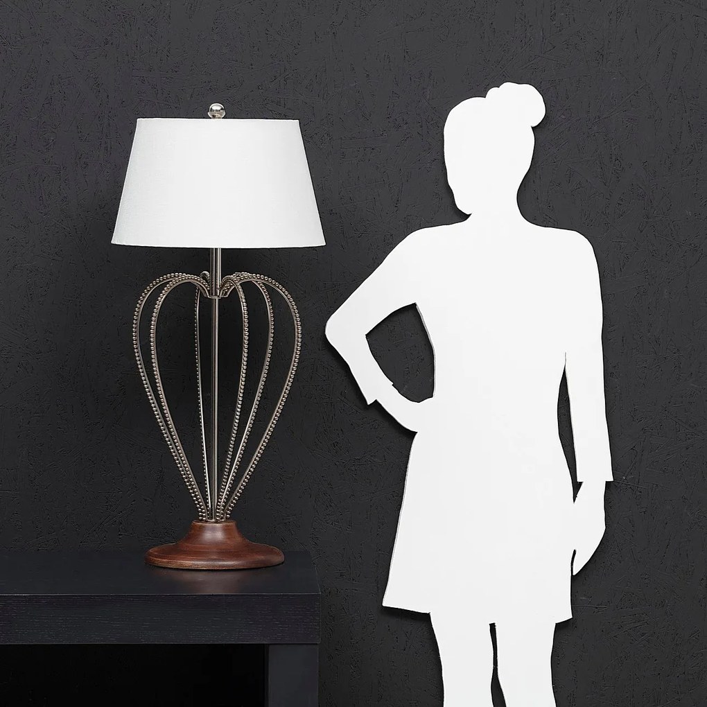 Vysoká stolní lampa Diva výška 90cm