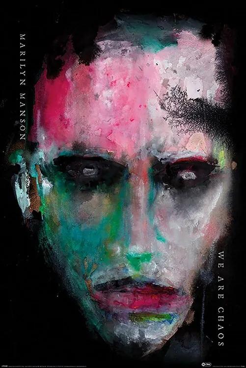 Plakát, Obraz - Marilyn Manson - We Are Chaos, (61 x 91.5 cm) | BIANO