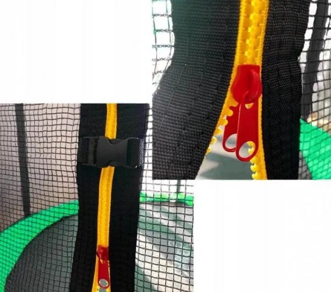 Trampolína s vnější síťkou 374 cm Gardenline - modrá