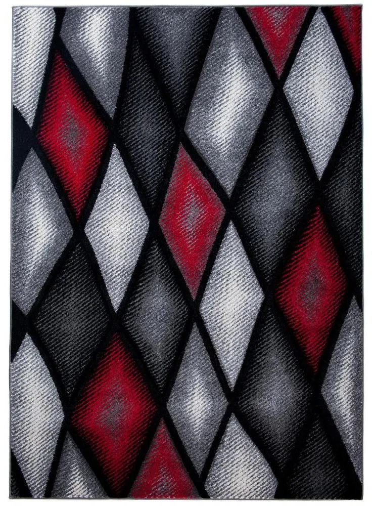 Kusový koberec Karok černý 190x270cm