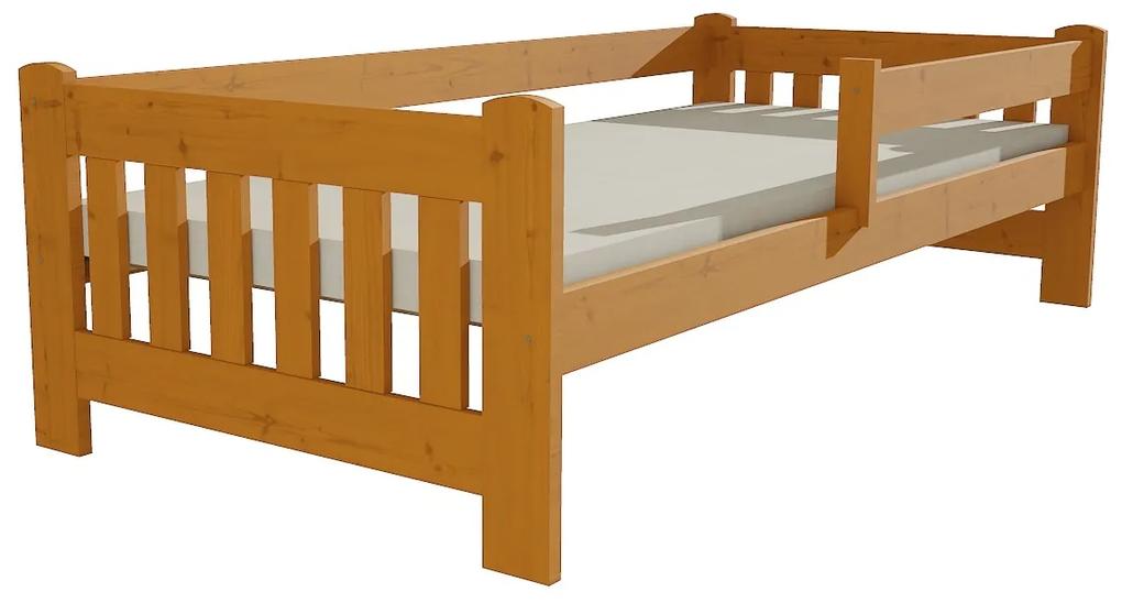 Dětská postel masiv 018 borovice masiv 80 x 200 cm olše