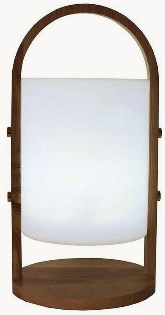 Přenosná interiérová/exteriérová stolní LED lampa Woody