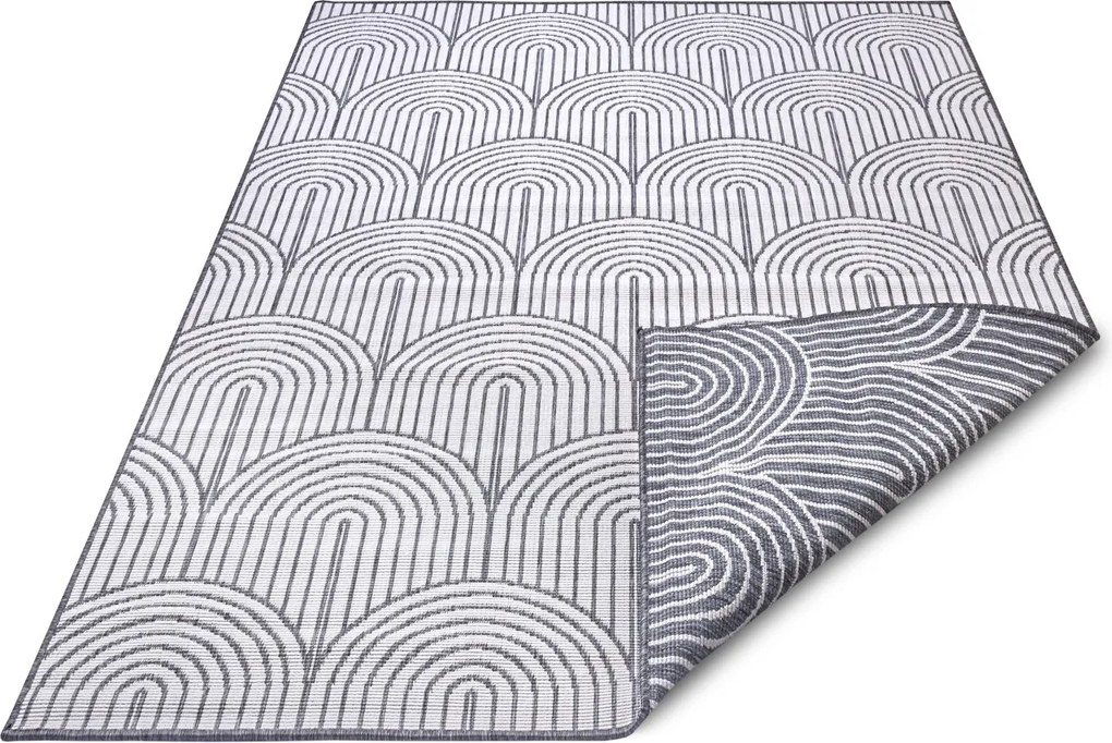 Hanse Home, AKCE: 240x330 cm Kusový koberec Pangli 105851 Silver – na ven i na doma, šedá, chodba / předsíň