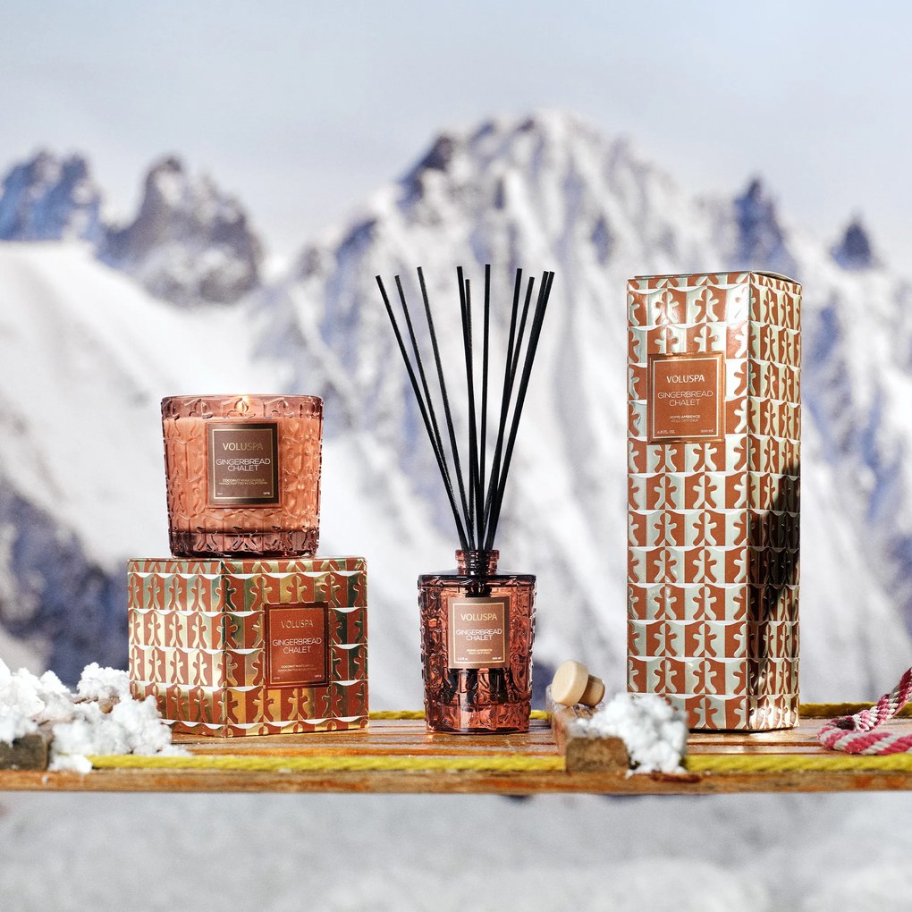 Voluspa difuzér Gingerbread Chalet, 200 ml