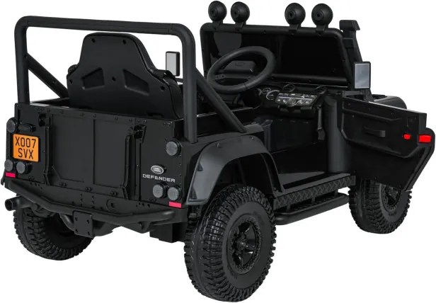 Elektrické autíčko Land Rover Defender 110 SVX černé