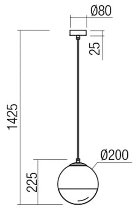 Redo 01-2266 závěsné svítidlo Berry saténově zlaté, E27, ø20cm