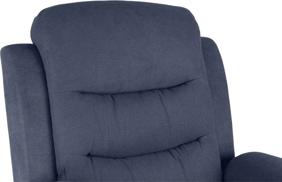 Polohovací TV křeslo ERGODO LIVARO - látka, šedá