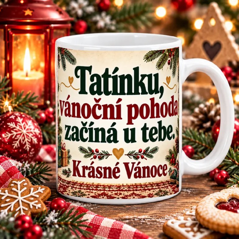 Vánoční hrnek pro tatínka – 300 ml
