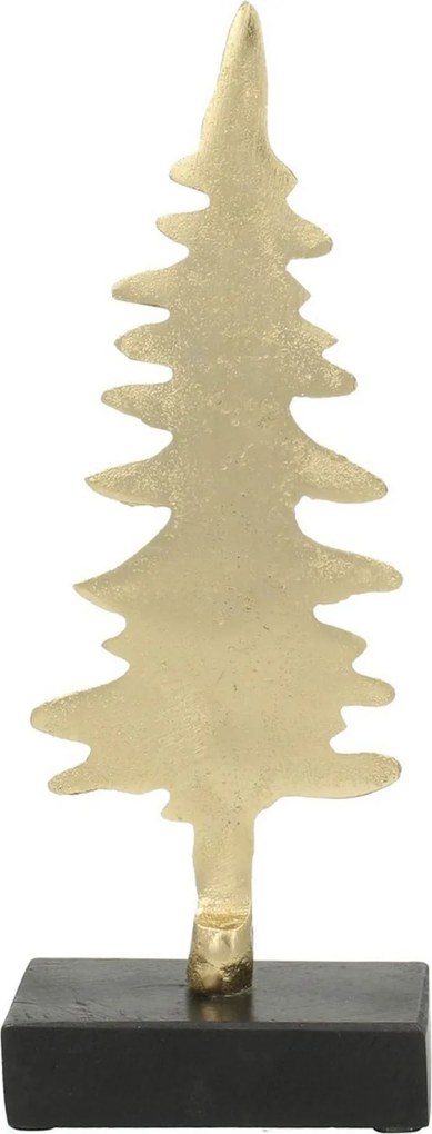 Zlatá jedlová dekorace 26cm