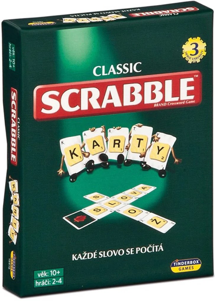 PIATNIK Hra Scrabble karetní *SPOLEČENSKÉ HRY* pi7300