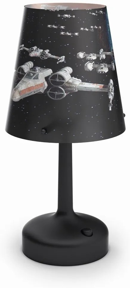 LED Dětská stolní noční bateriová lampička Disney Star Wars Spaceships 71888/30/16