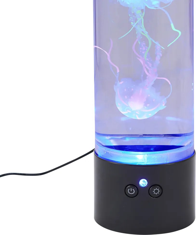 Bublinková trubice černá 30 cm vč. LED RGB - Dweller