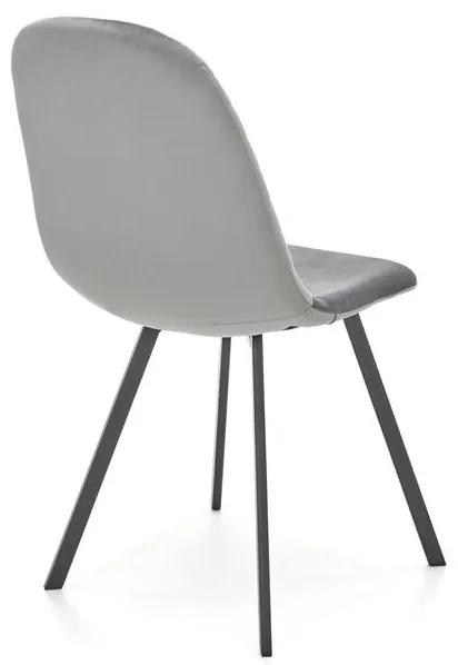 HALMAR K462 židle šedá