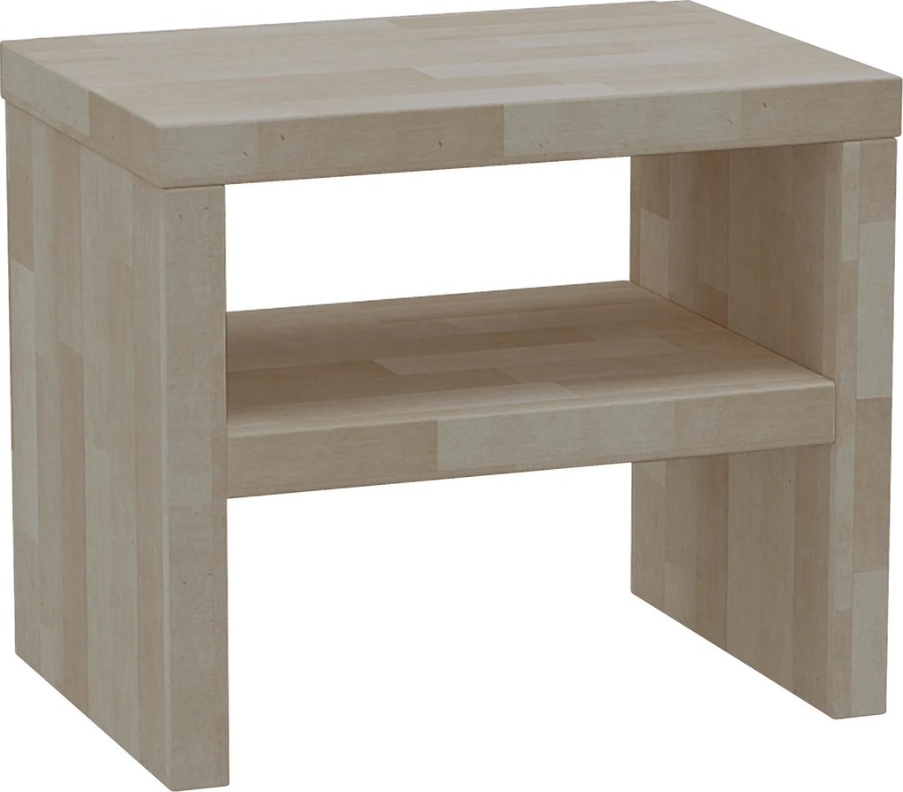 XXXLutz NOČNÍ STOLEK, buk, 50/45/35 cm Linea Natura - 001140003302
