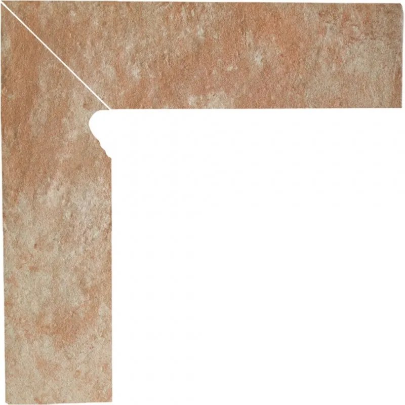 Ceramika Paradyz Dlažba Ilario Beige Sokl (2ks) Levý 8,1x30 - 151765