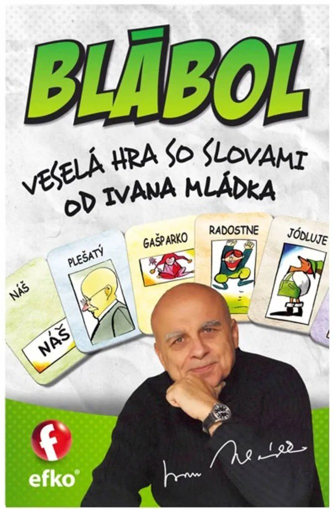 EFKO Hra Blábol společenská hra so slovami Ivana Mládka SK ef55231