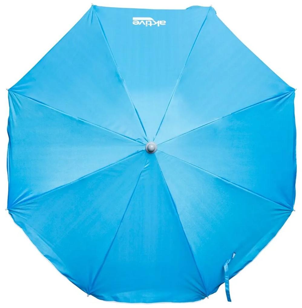 Slunečník Aktive UV50, Modrý 180 x 187,5 x 180 cm (12 kusů)