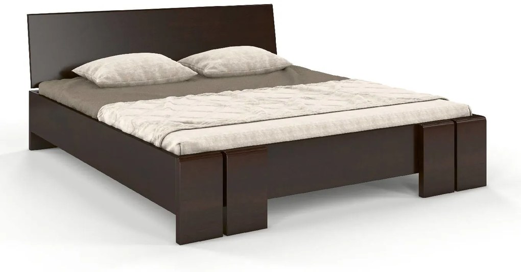 Zvýšená postel Vestre - borovice   ,  180x200 cm