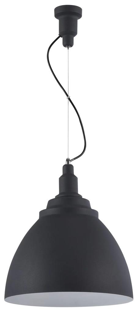 MAYTONI Bellevue - kónické závěsné svítidlo Barva svítidla: Černá, Ø - Průměr: 35 cm