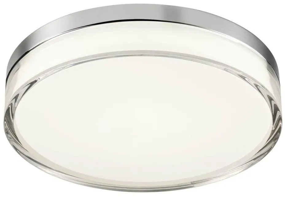 Redo 01-3728 - LED Stropní svítidlo FRISBI LED/18W/230V 3000/4000K IP44 chrom