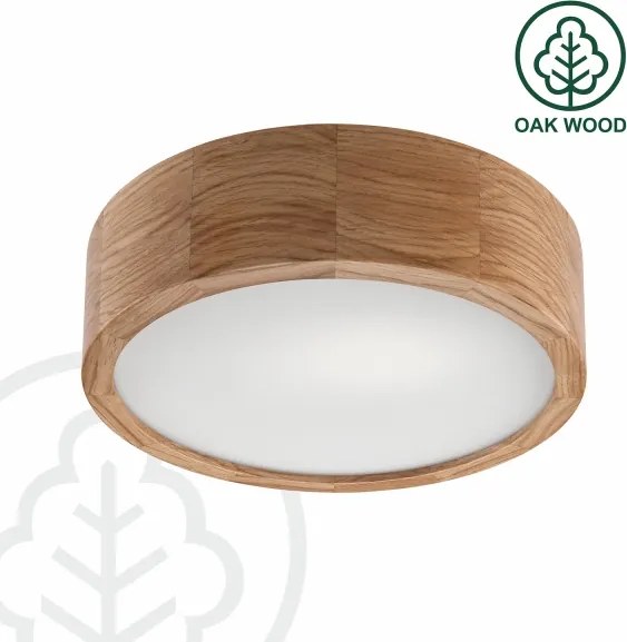 Brilagi - LED RGBW Stmív. strop. sv. CARVALHO 1xE27/9W/230V Wi-Fi dub pr. 27,5